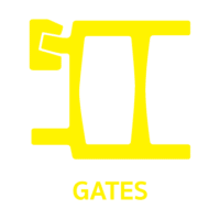 Intrepid Industries | Industrial Gates | Toeboard Links | Safety Hooks